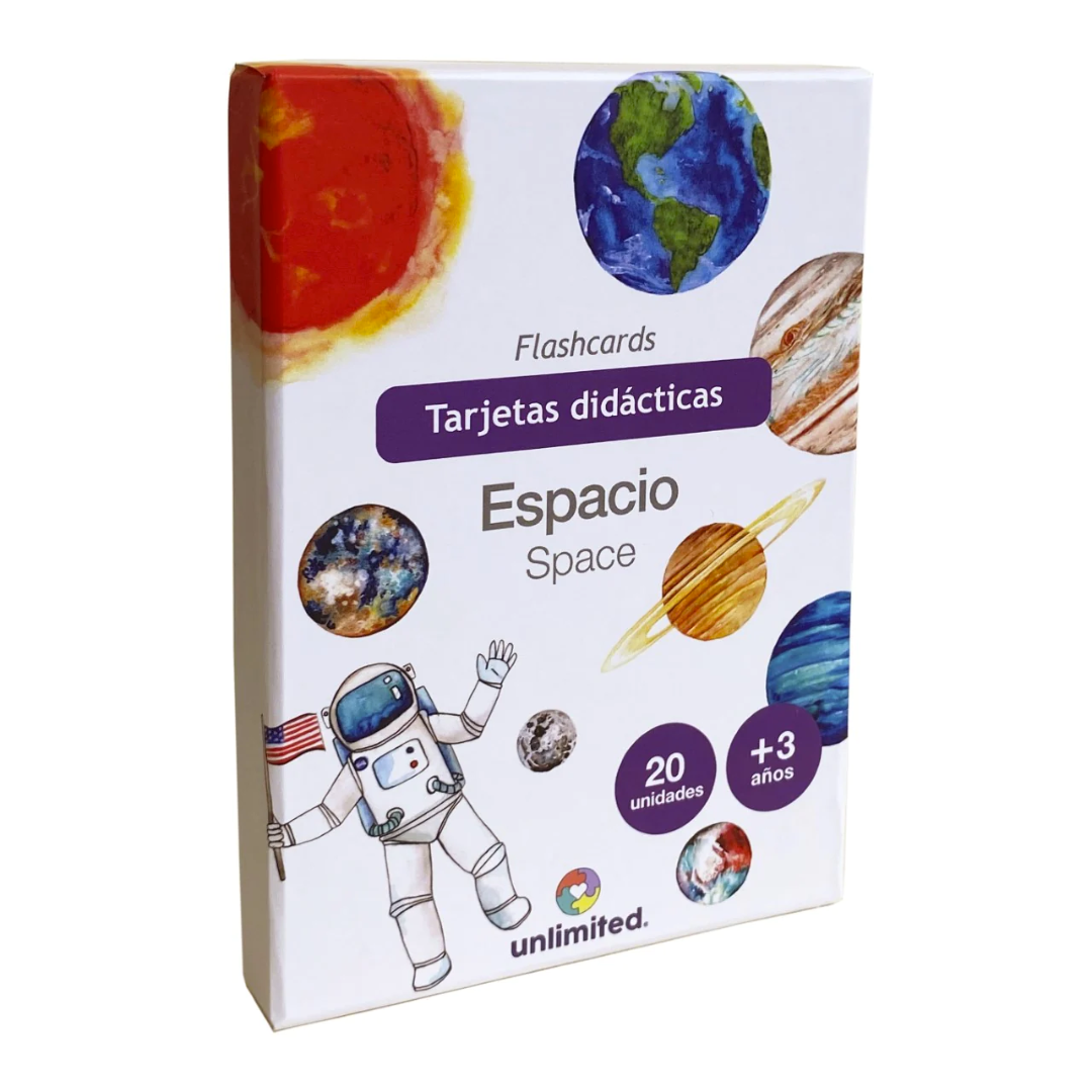 Flashcard Espacio – Juguetería Zig Zag | Juguetes y útiles para niños y ...